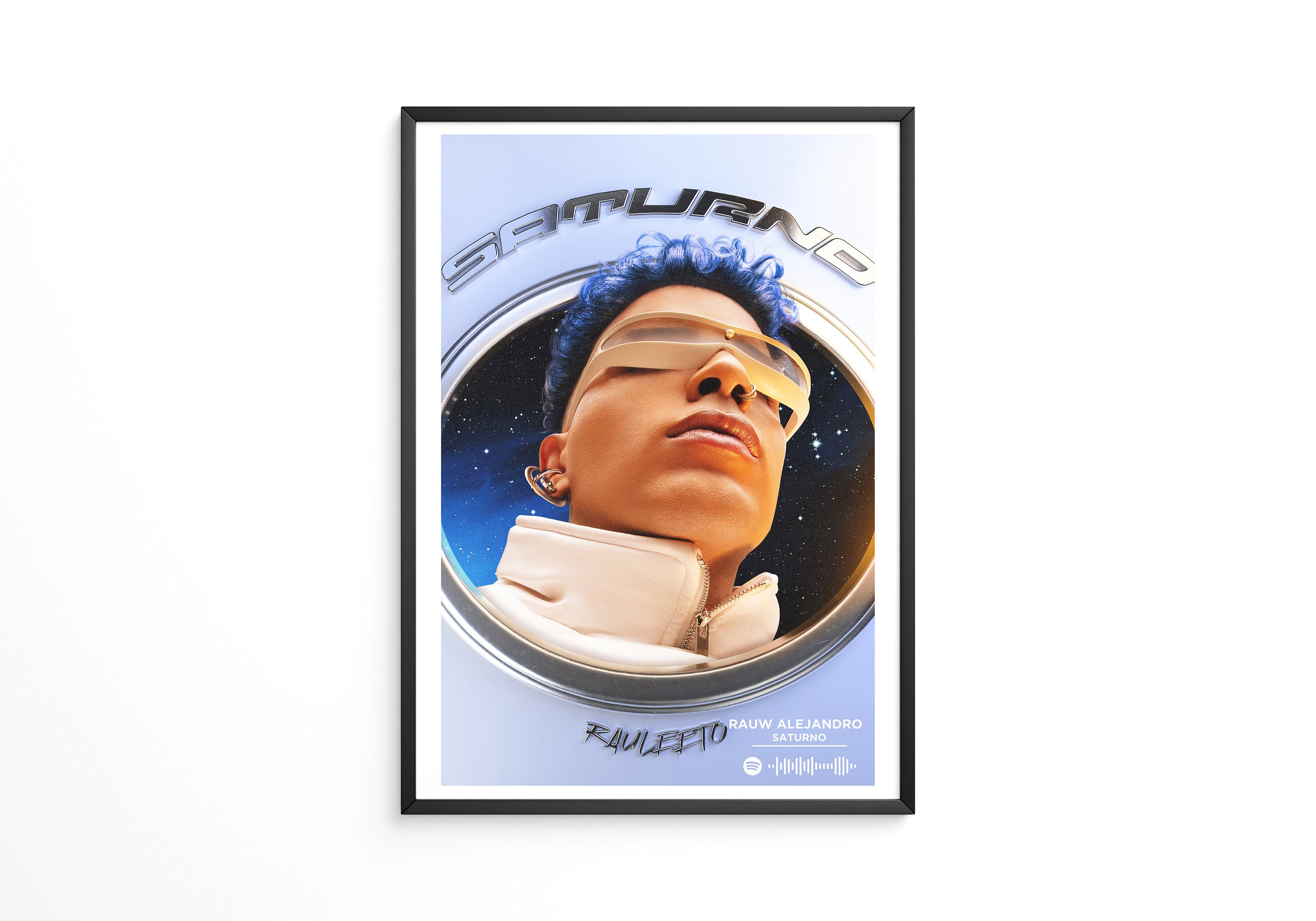 Rauw Alejandro - Saturno Album Poster / Album Cover Poster