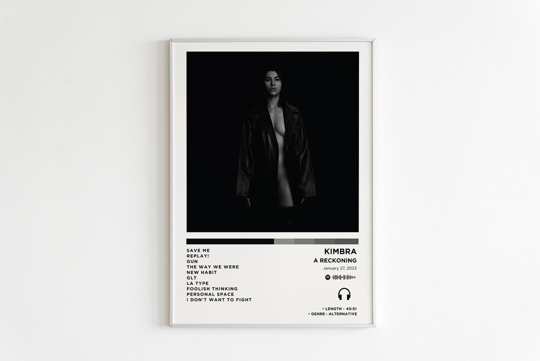 Kimbra A Reckoning Album Poster / Album Cover Poster / Music - Etsy