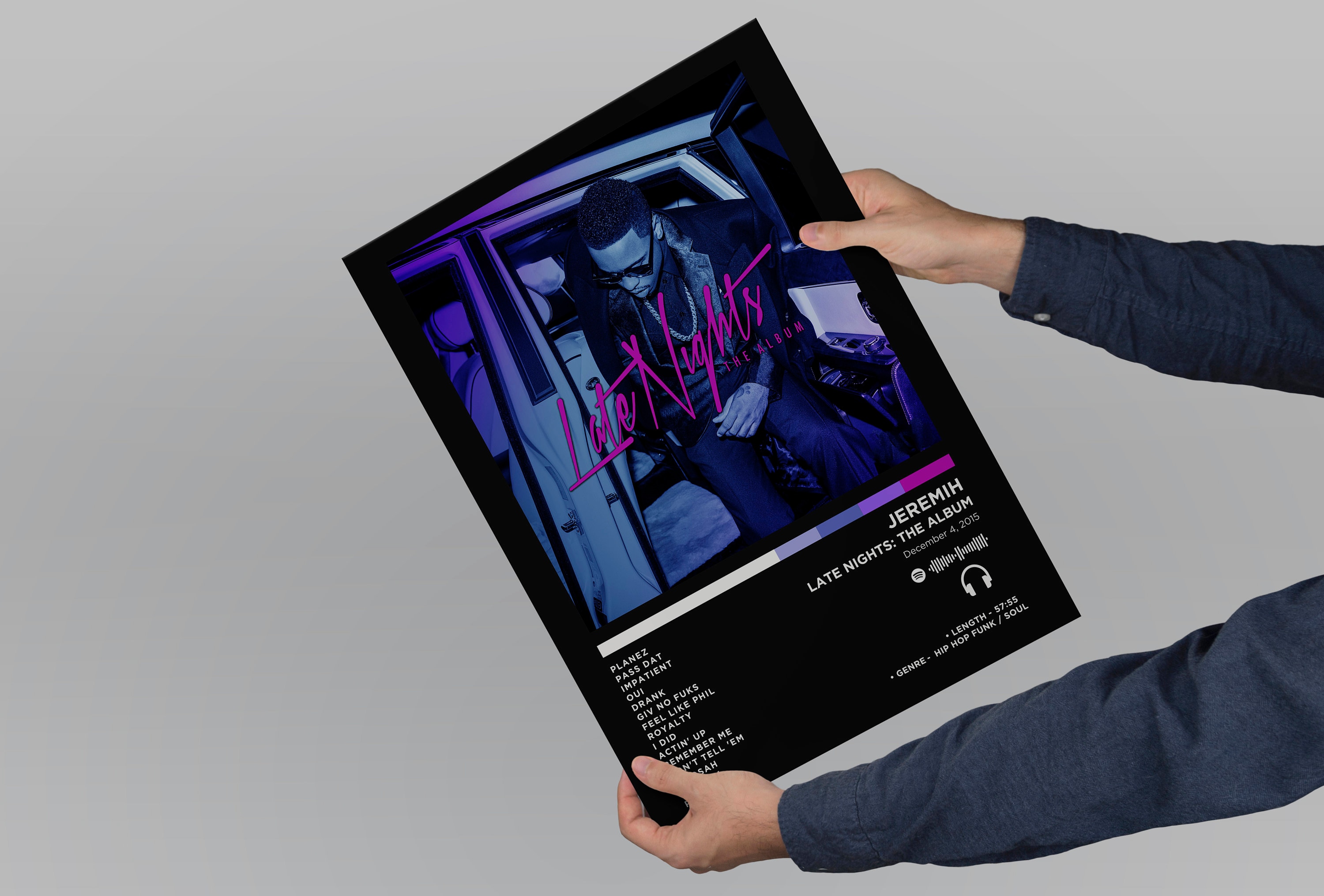 Jeremih - Late Nights: The Album Album Poster sold by Neilla Jango Fett ...