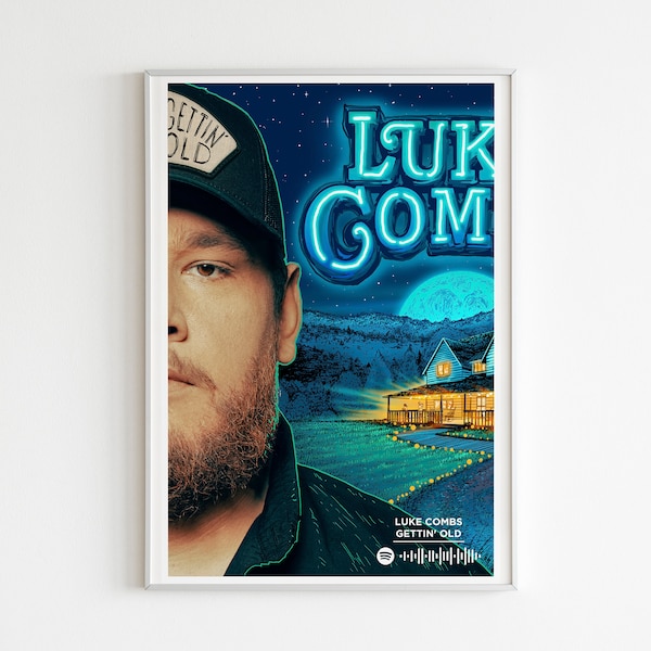Luke Combs Album Cover - Etsy