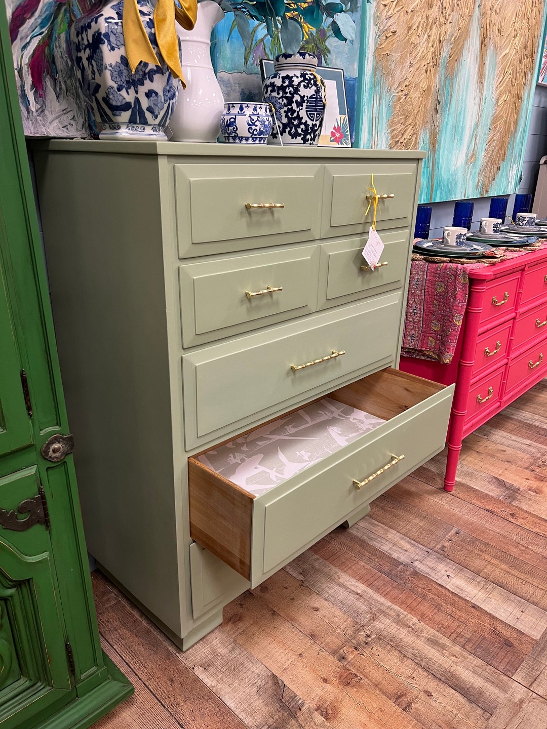 SOLD do NOT Purchase Kling MCM Tallboy Dresser - Etsy