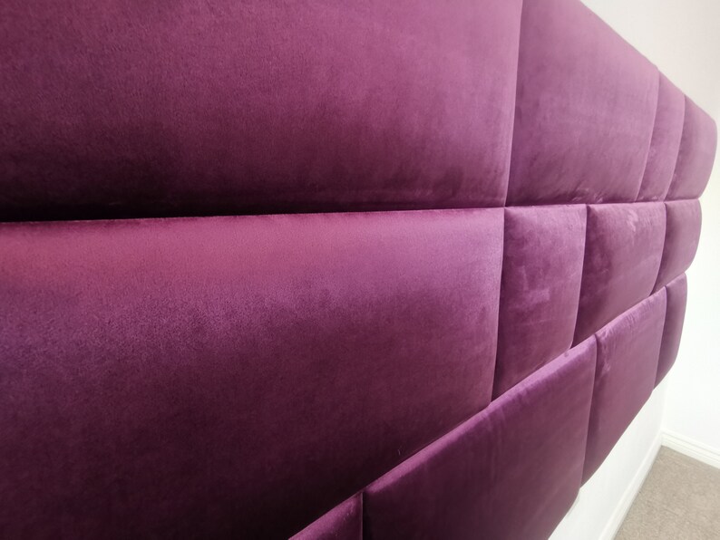 Upholstered Wall Panels / Headboard - Luxury - UK, 105 X 210 Cm (12 ...