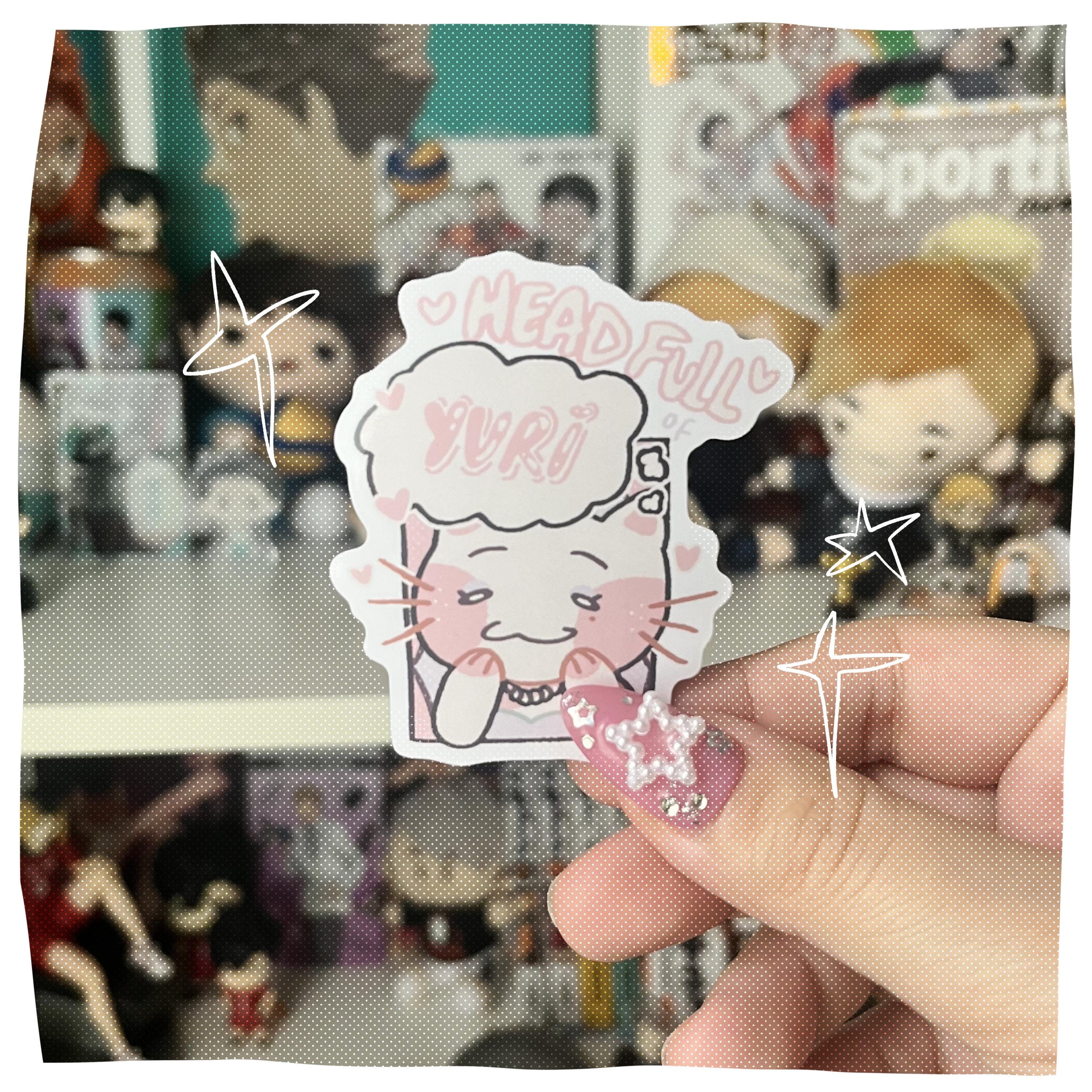 YURI AND YAOI - Kitty Yaoi & Kitty Yuri Stickers ! - Etsy