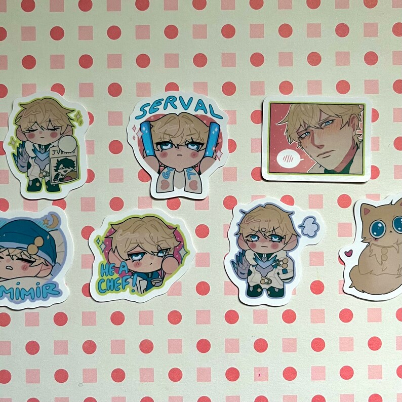 Honkai Star Rail Gepard Stickers Pack - Etsy