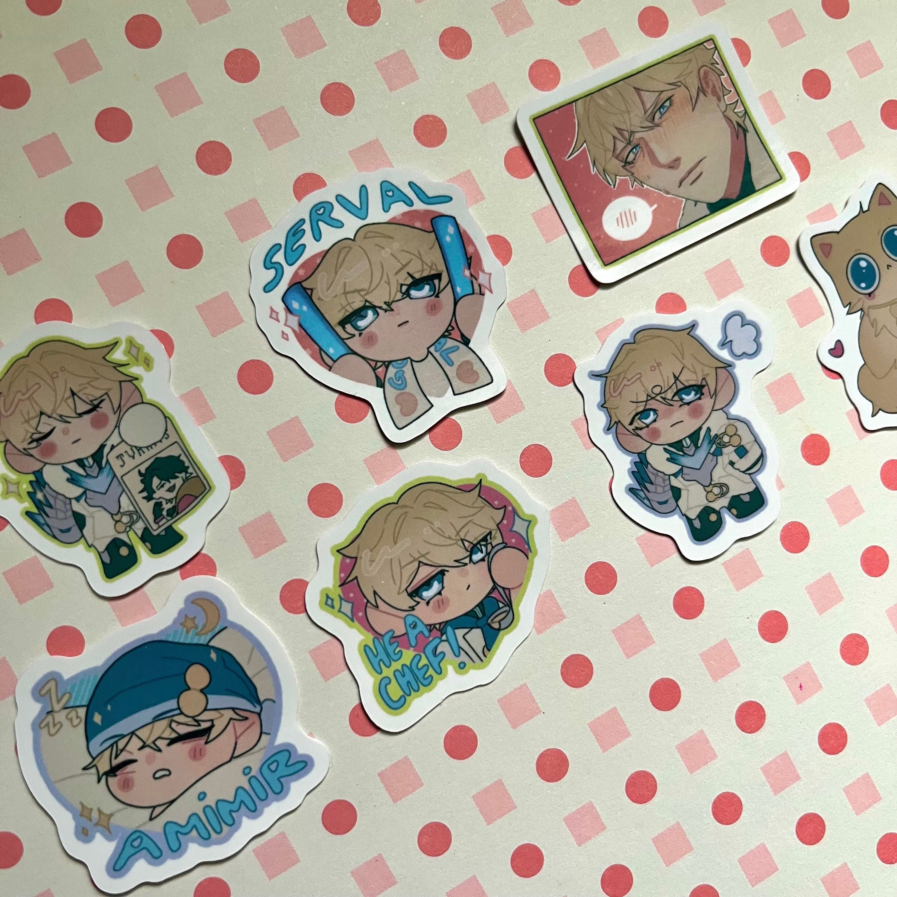 Honkai Star Rail Gepard Stickers Pack - Etsy