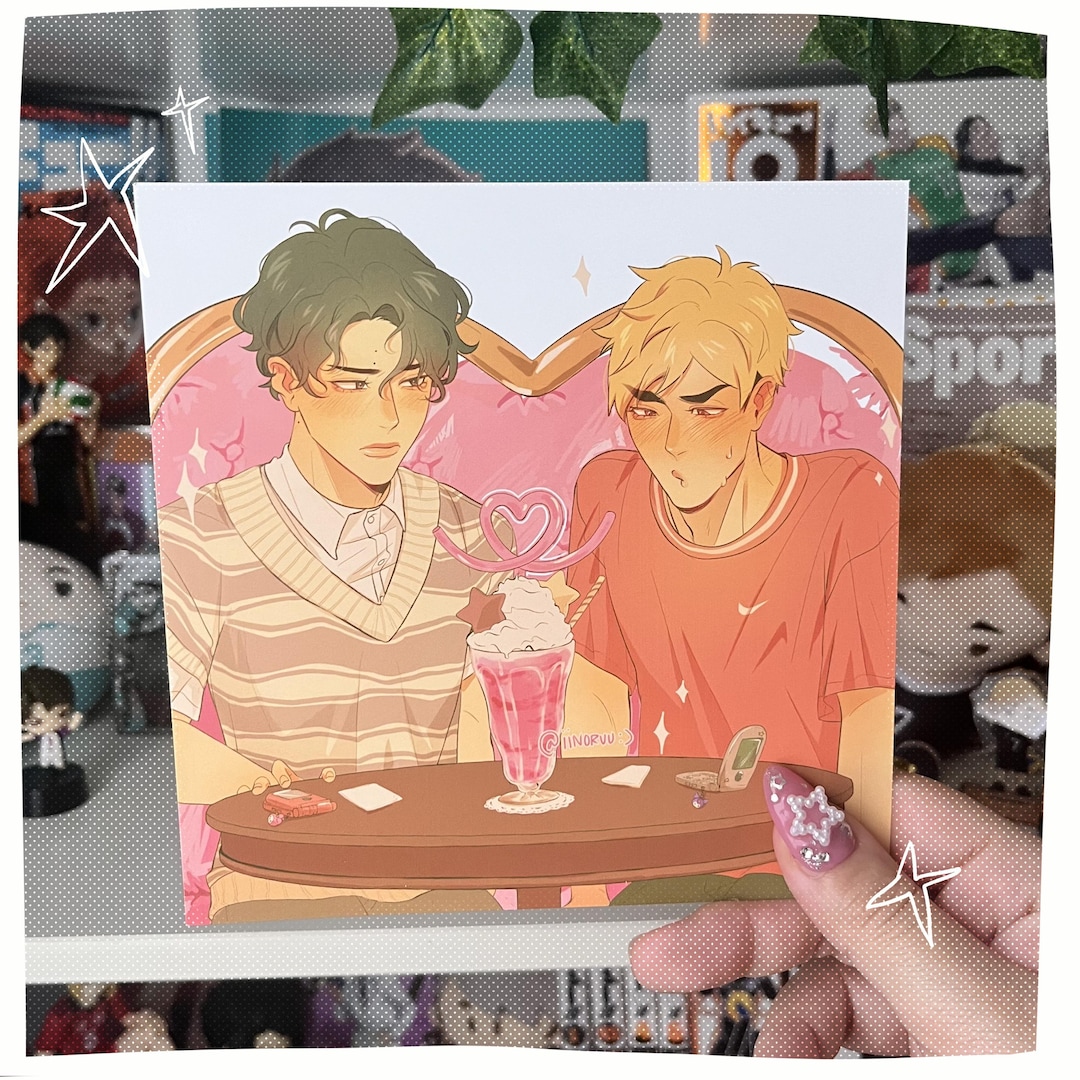 HQ!! - Sakuatsu First Date [SQUARE PRINT] - Etsy
