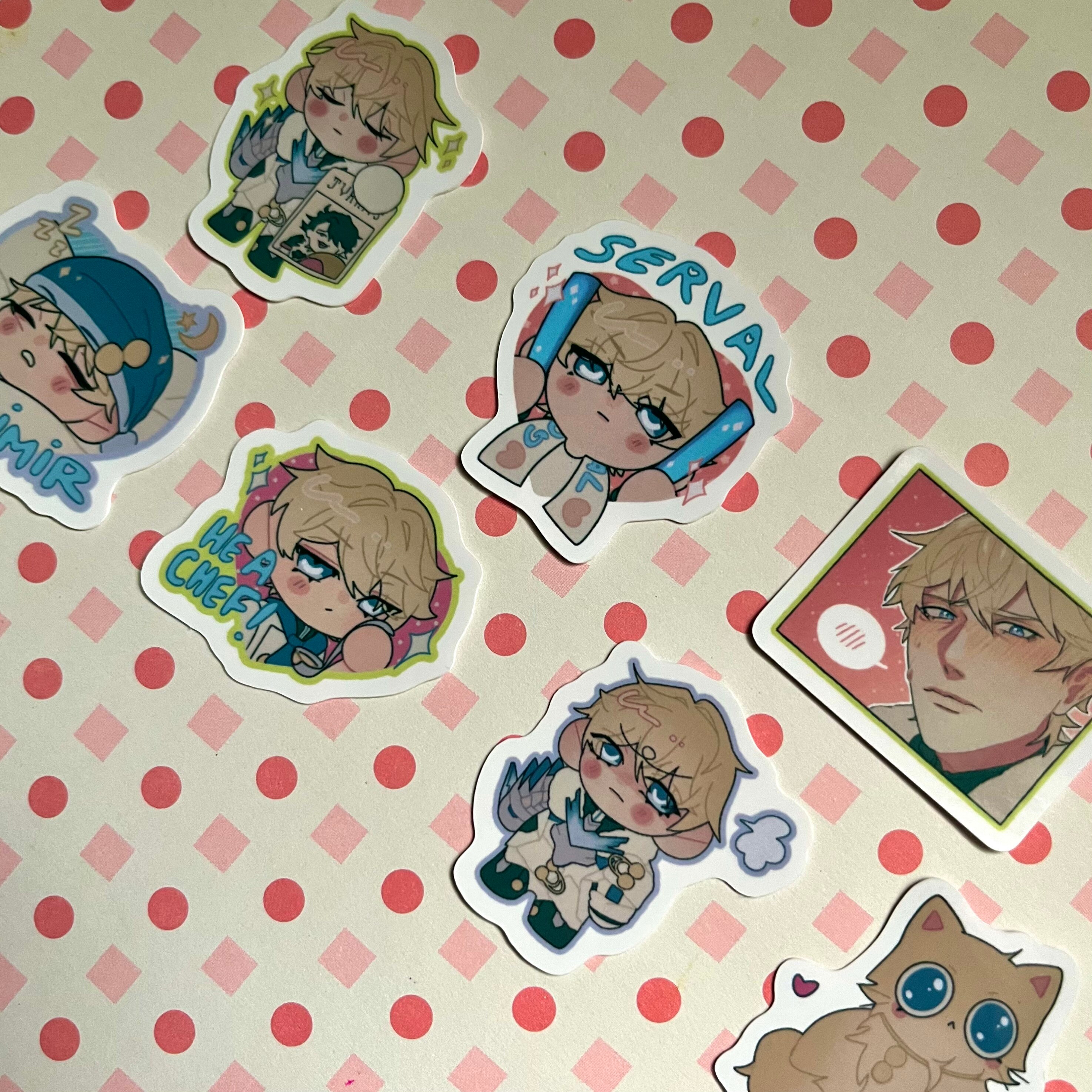 Honkai Star Rail Gepard Stickers Pack - Etsy