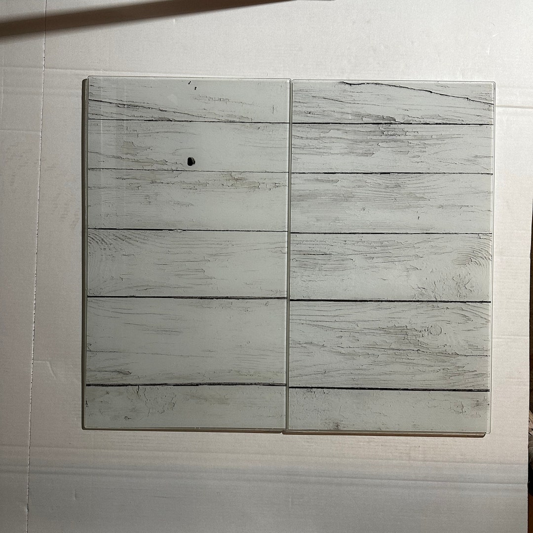 NEW Stove Cover Plate Glass Ceramic Hob Cover Wood Look - Etsy