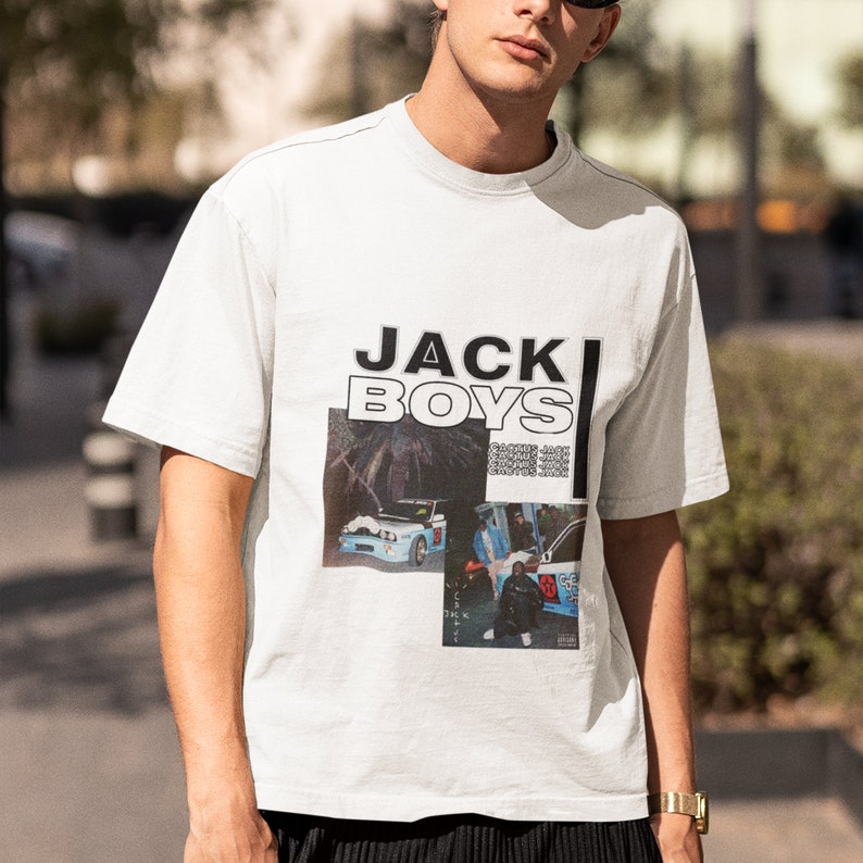 Travis Scott Graphic Tshirt / Jack Boys Custom Tshirt / Cactus Jack ...