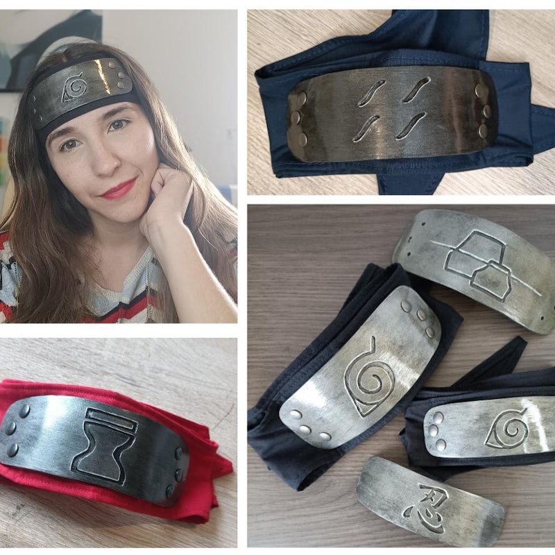 Naruto Cosplay Headband - Etsy UK