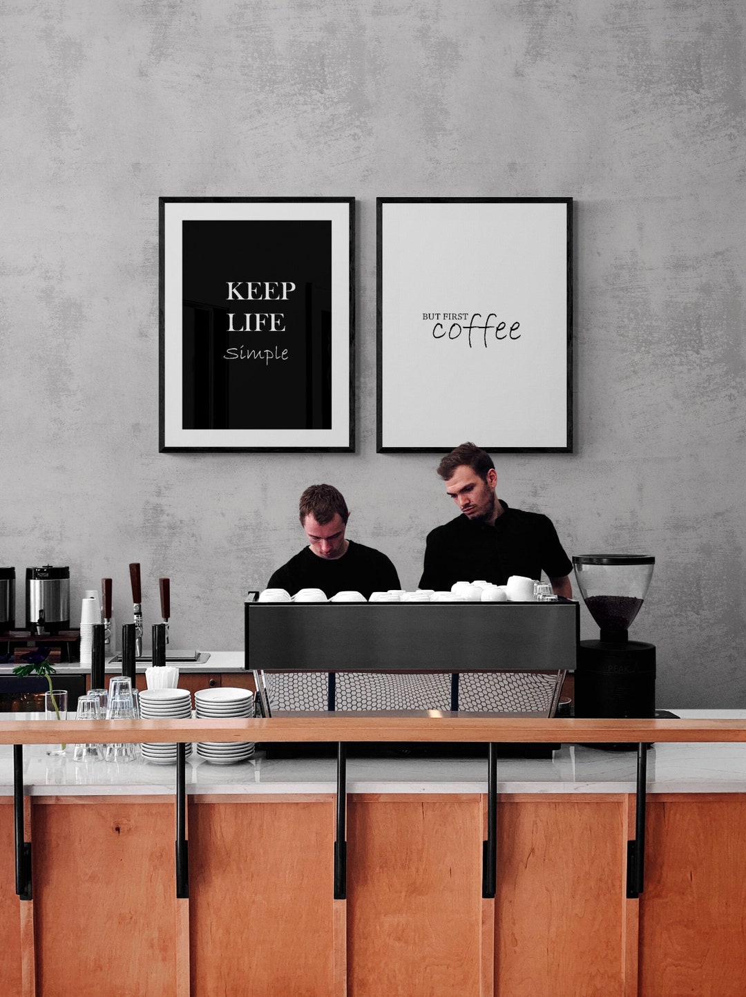 But First Coffee, Wall Decor Art, Printable,illustration Drawing ...