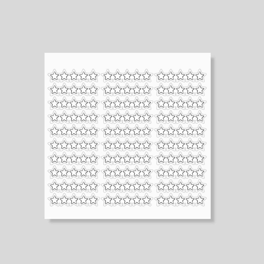 Star Rating Stickers, 5 Star Rating Stickers, Functional Planner ...