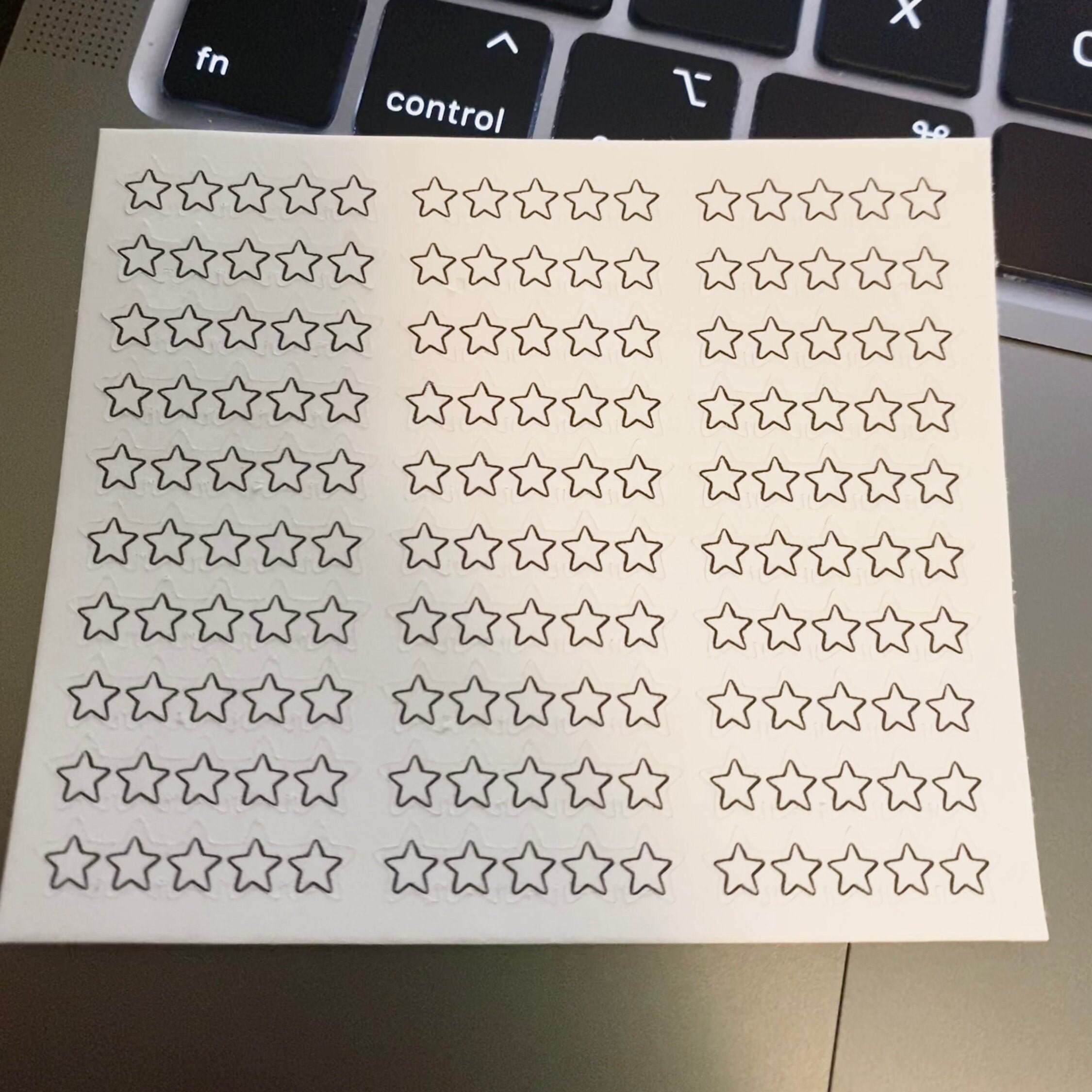 Star Rating Stickers, 5 Star Rating Stickers, Functional Planner ...
