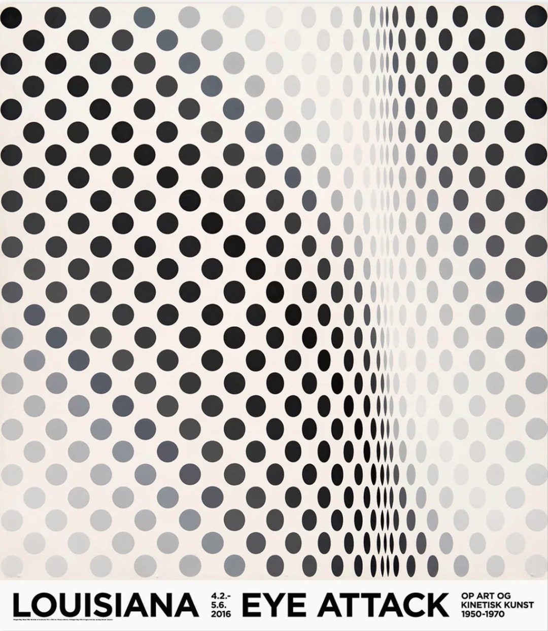 Bridget Riley, Break 1964 Original Exhibition Poster - Etsy