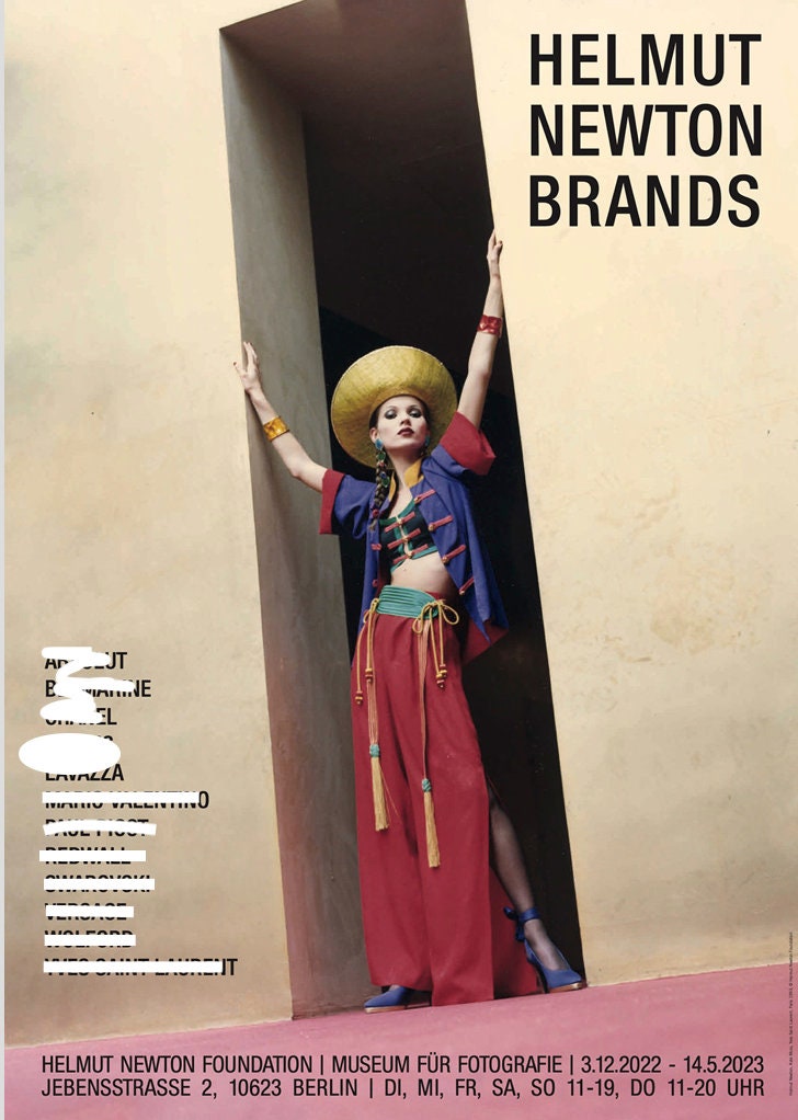 Helmut Newton Original Exhibition Museum Poster - Etsy