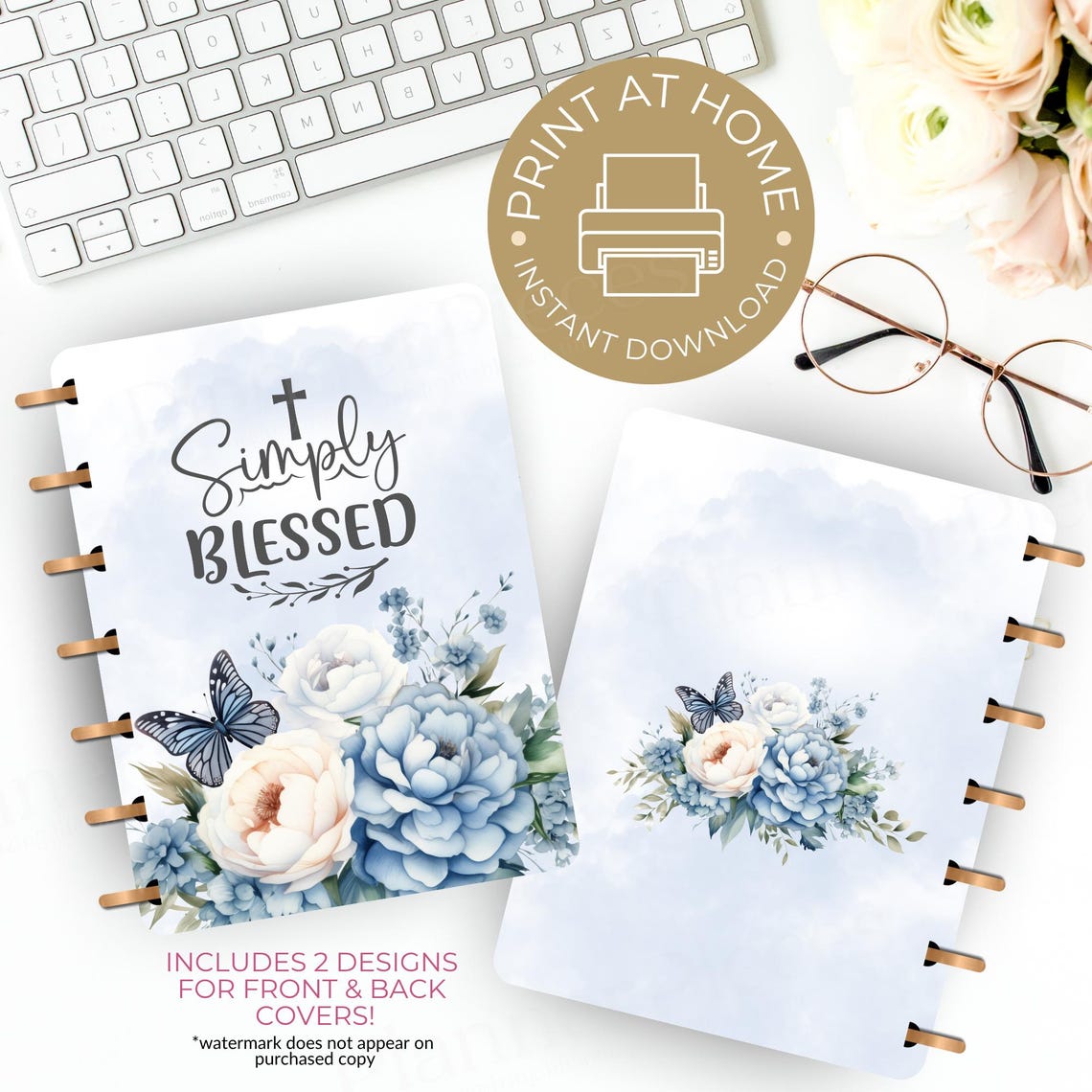 Bible Verse Planner Cover: Scripture for Happy Planner & Erin Condren ...