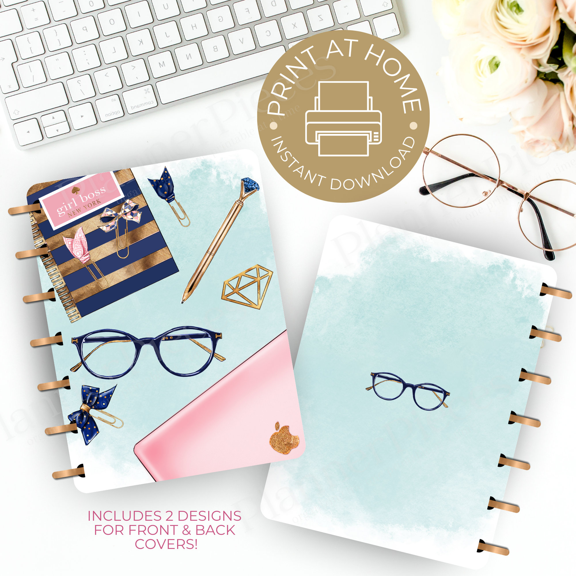 Fashion Planner Cover Printable Planner Cover for Happy - Etsy