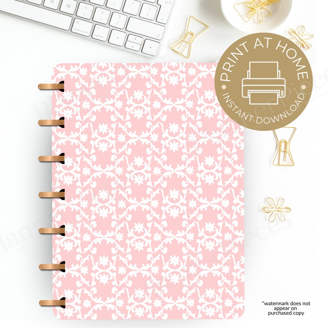 Printable Planner Cover, Planner Cover for Happy Planner, Erin Condren ...