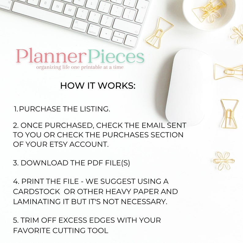 Fashion Girl Planner Printable, Printable Bookmark, Bookmark Printable ...