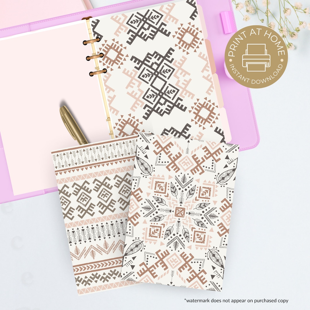 Boho Design Planner Dashboard Printable, Planner Dashboard for Happy ...
