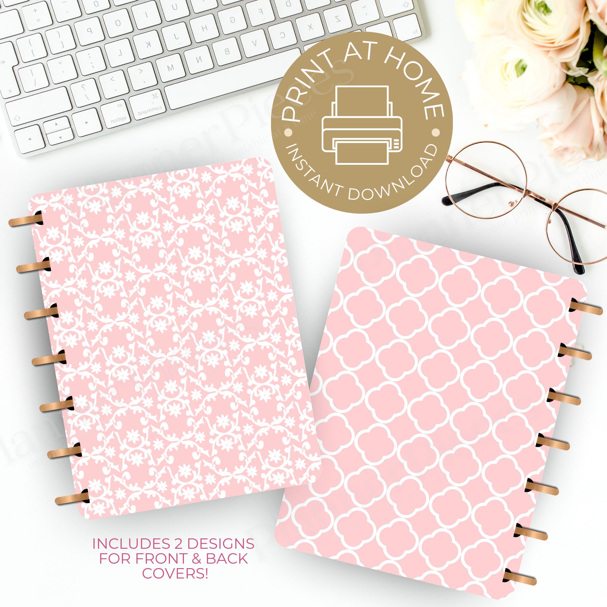 Printable Planner Cover, Planner Cover for Happy Planner, Erin Condren ...