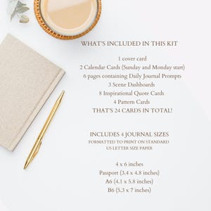 Journal Kit, Monthly Journal Kit, Printable Journal Kit, February ...