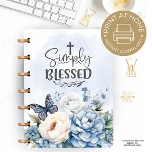 Bible Verse Planner Cover: Scripture for Happy Planner & Erin Condren ...