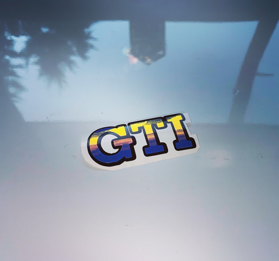 VW Golf GTI Decals X2 - Etsy