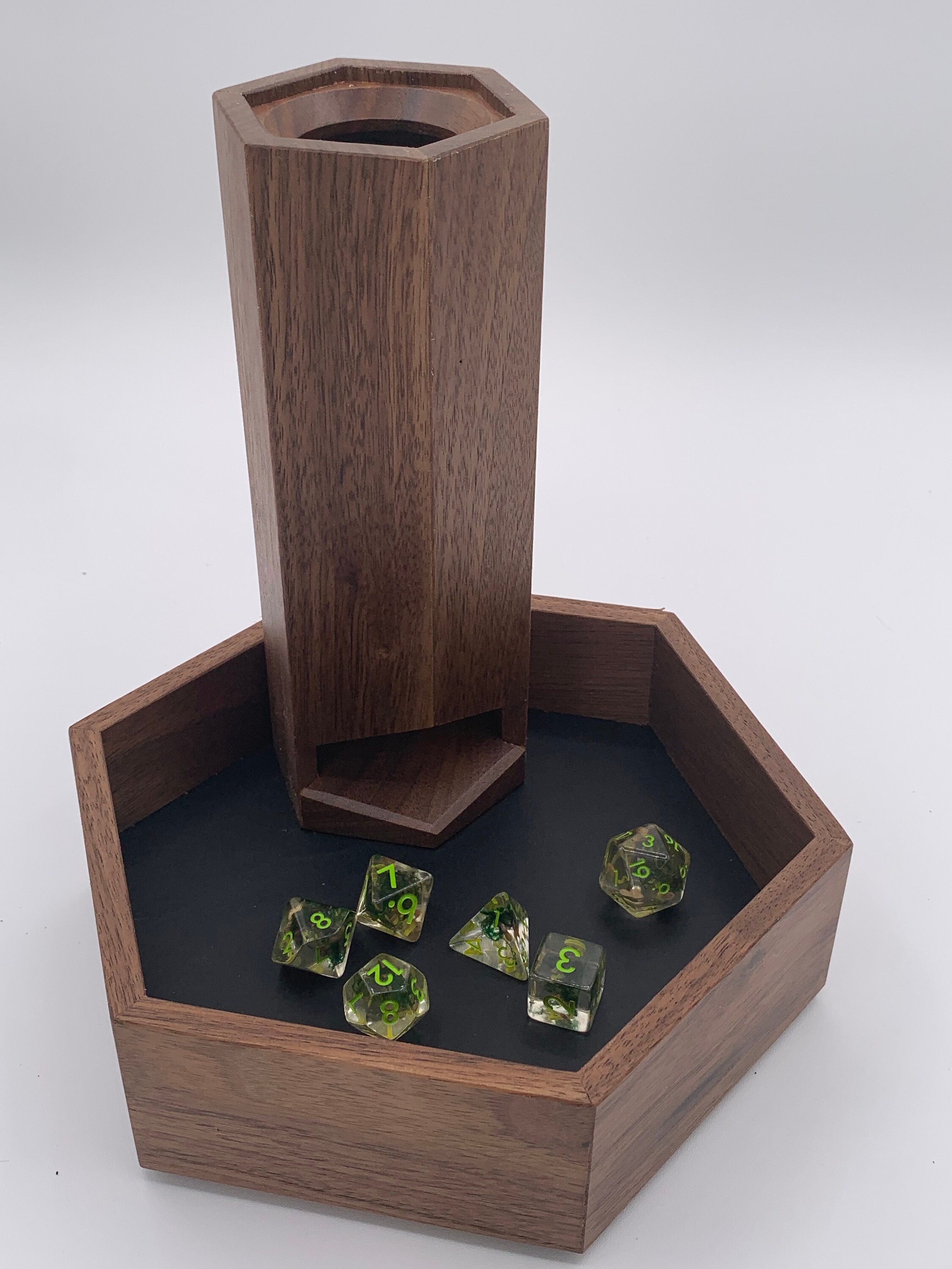 Handmade HELIX ONE SHOT Dice Tower - Etsy