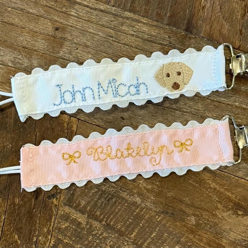 Monogram Pacifier - Etsy