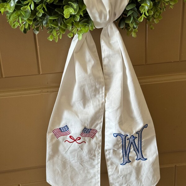 Embroidered Sash - Etsy