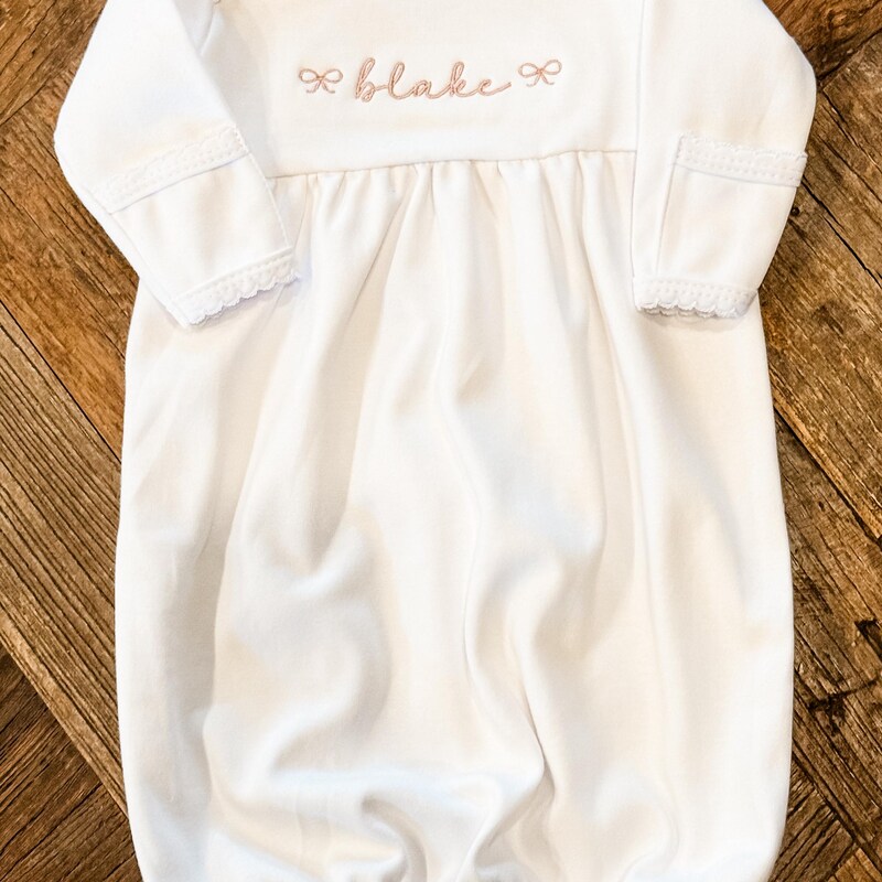 Newborn Baby Gown - Etsy