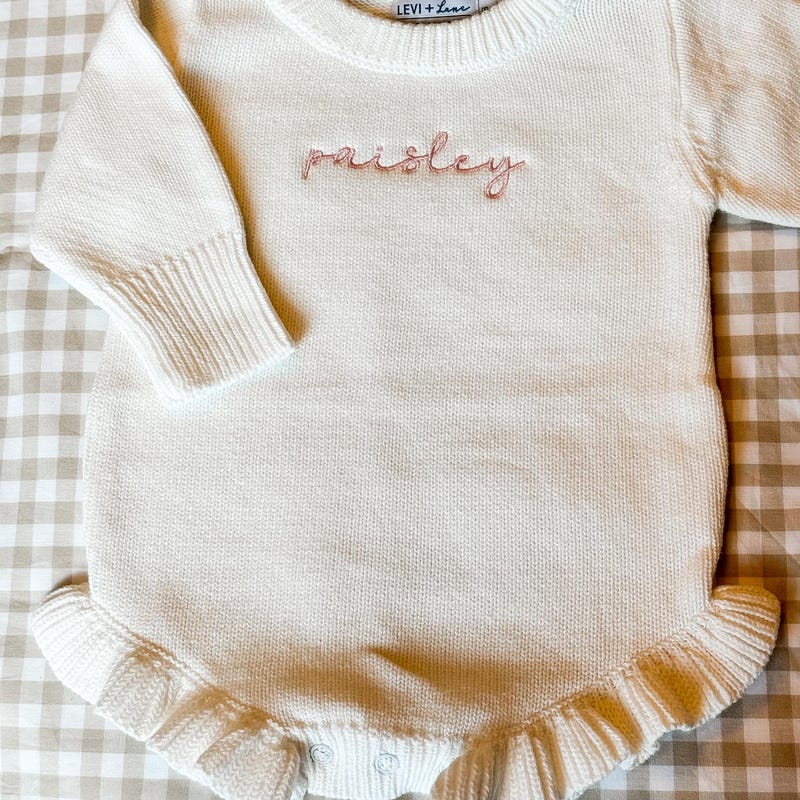 Ruffle Onesie - Etsy