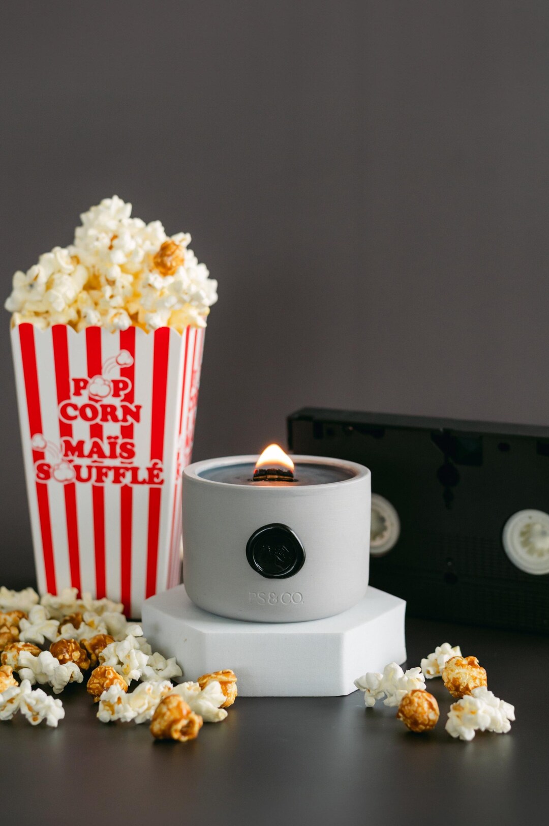 The Scary Movie Popcorn & Salted Caramel - Etsy