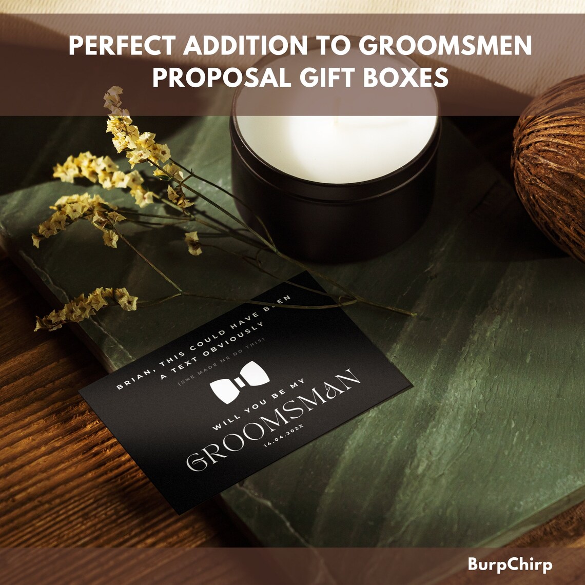 Groomsmen Proposal Card Best Man Proposal Card Be My - Etsy