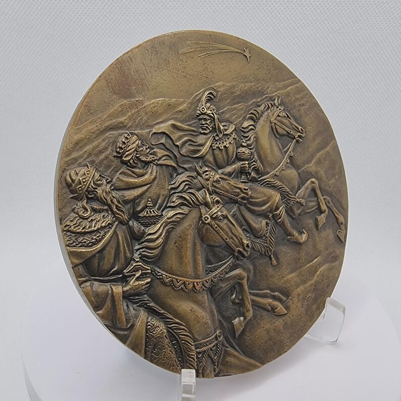 Bronze Medal / Nativity / the Three Wise Men / Magnificent Christmas ...
