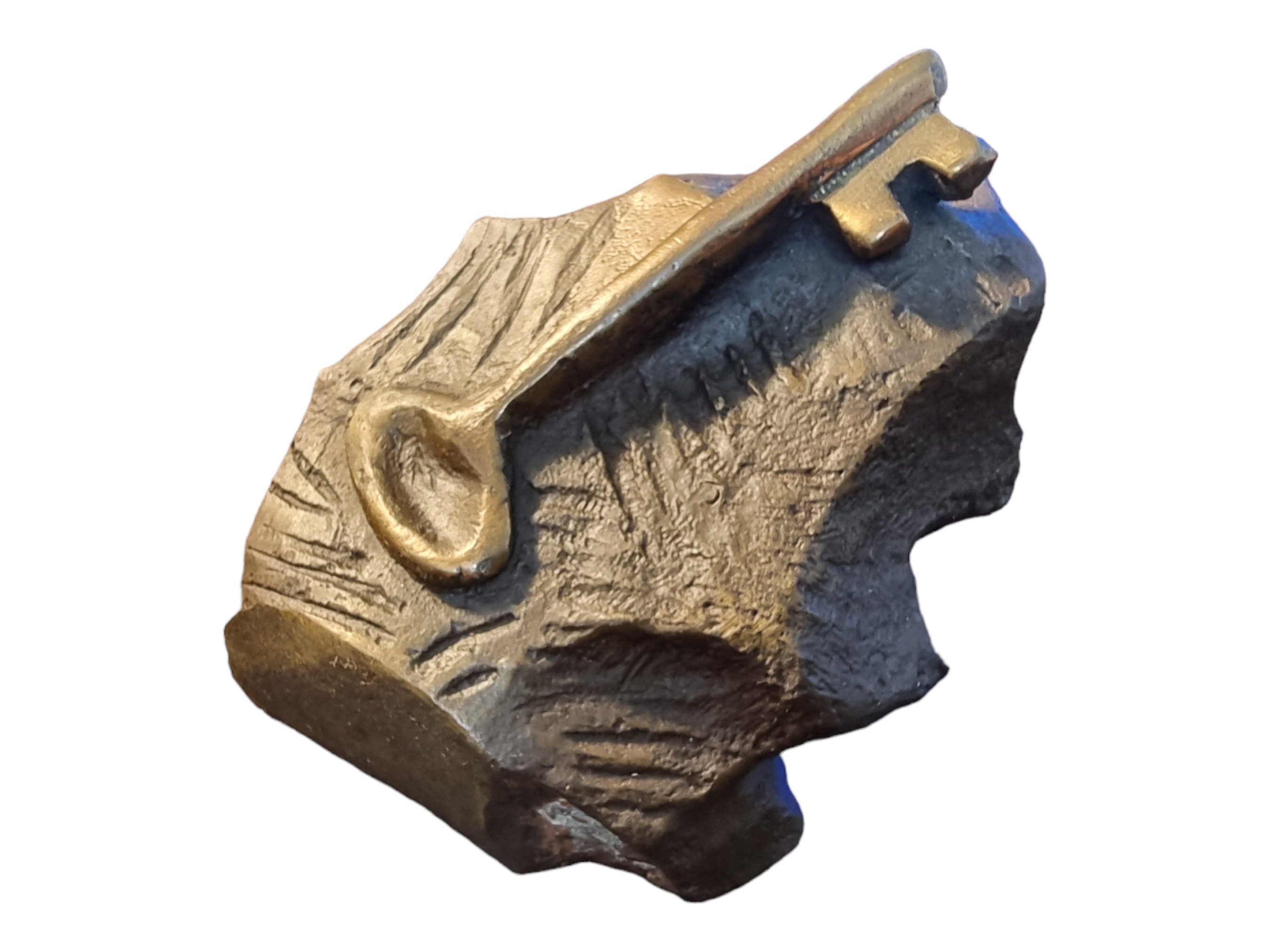 Antique Paperweight in Bronze With Shape of a Key and Signed - Etsy