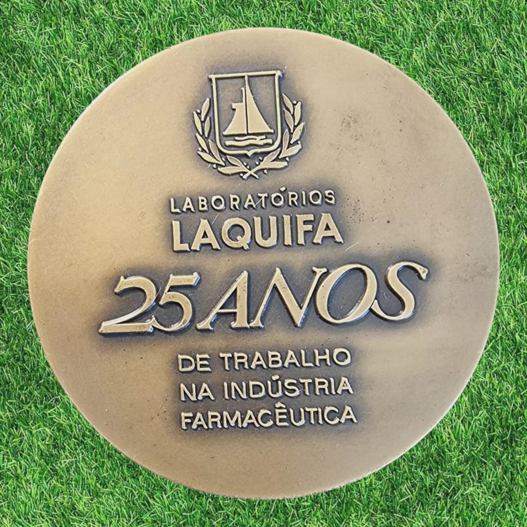 Bronze Medal / Laquifa Laboratory Pharmaceutical - Etsy