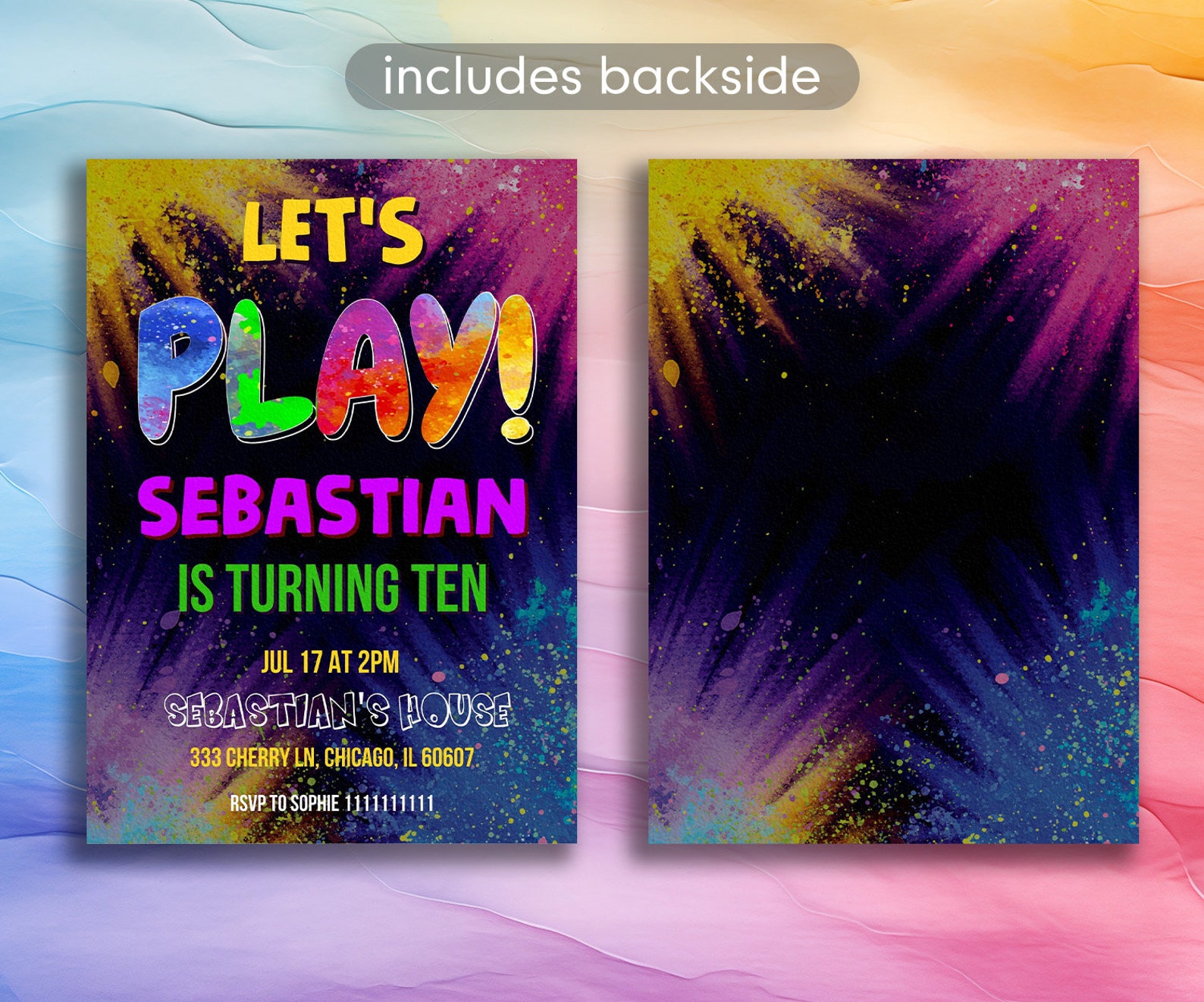 Play Invite, Playground Birthday Invitation, Play Jump Invitation ...