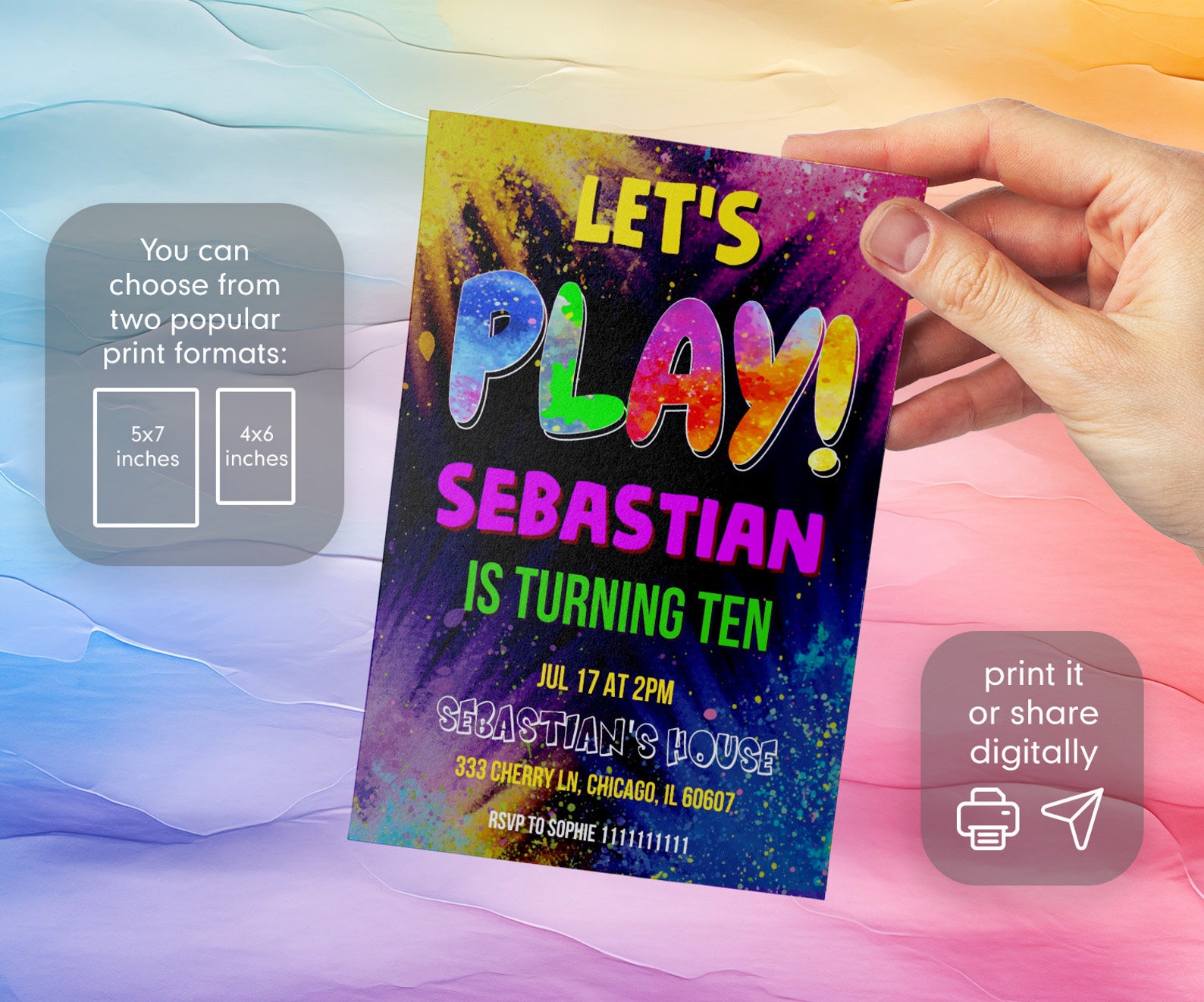 Play Invite, Playground Birthday Invitation, Play Jump Invitation ...