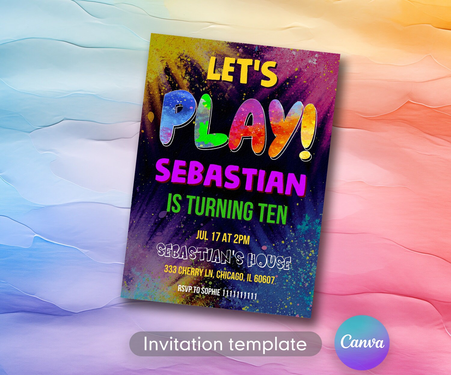 Play Invite, Playground Birthday Invitation, Play Jump Invitation ...