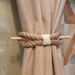 Jute Curtain Tieback Shabby Chic Ties. Rope Nautical Decor Natural Jute ...