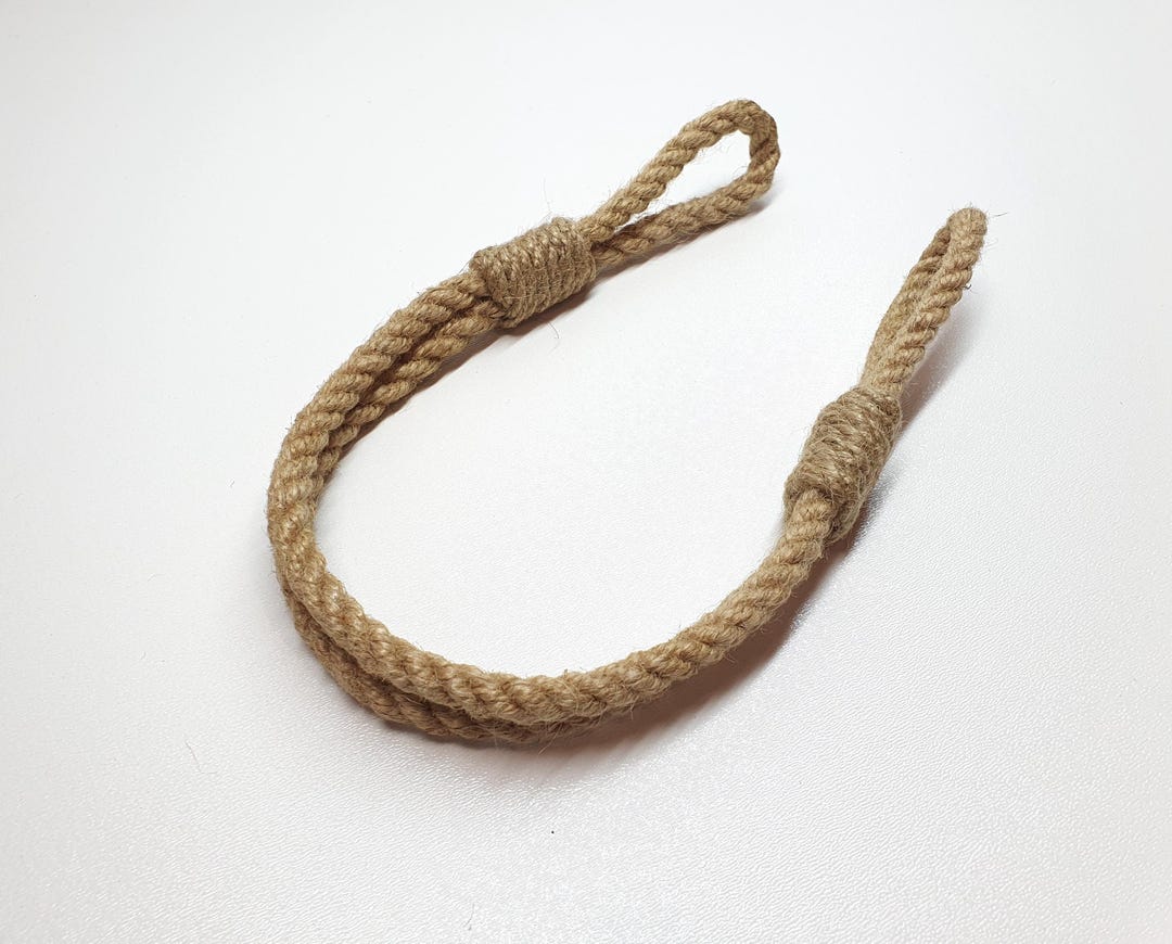 Curtain Tiebacks..set of 2 Jute Rope Curtain Ties - Handmade, Natural ...