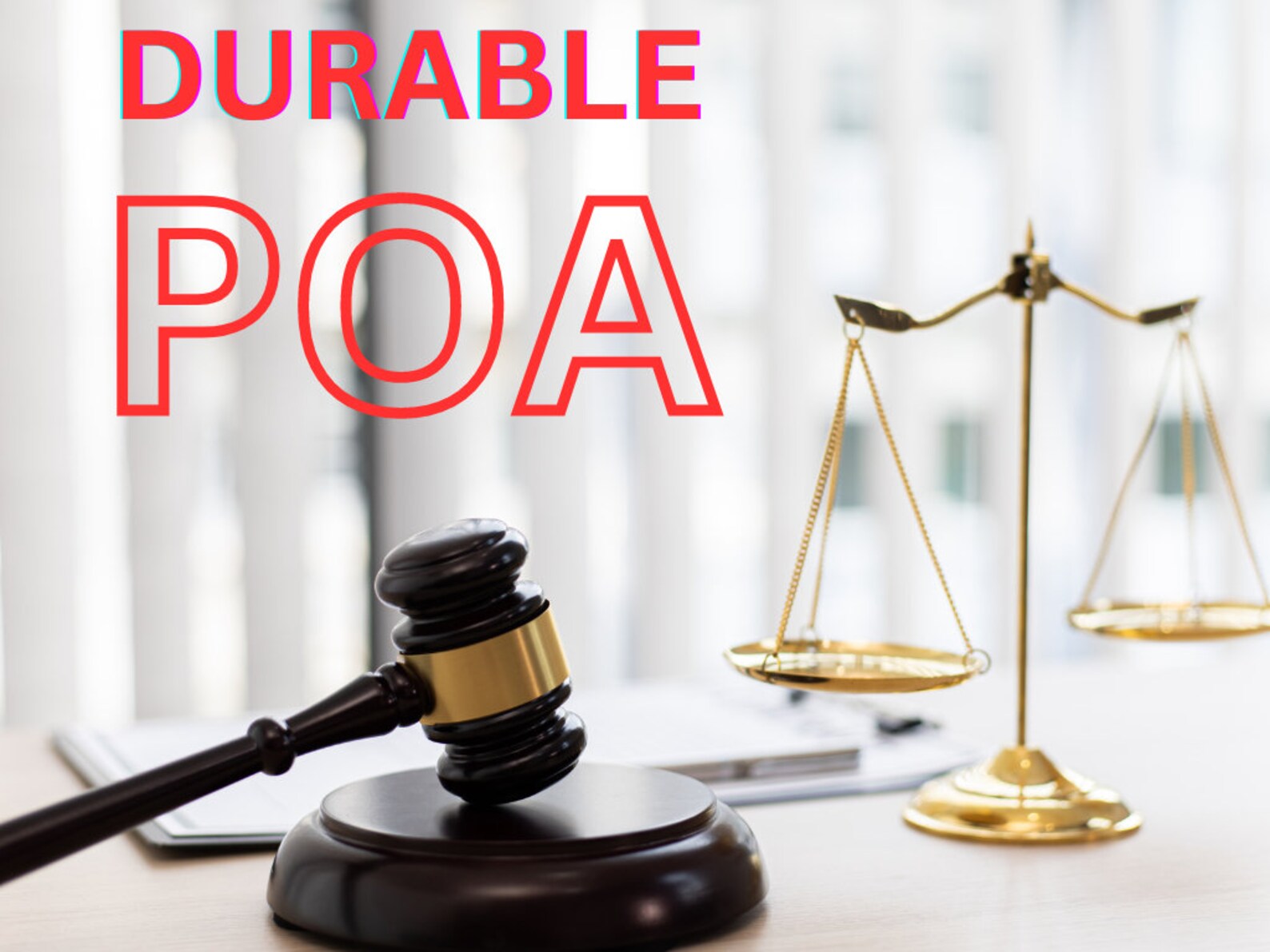 Durable Power of Attorney Digital Download - Ready to Use - Etsy
