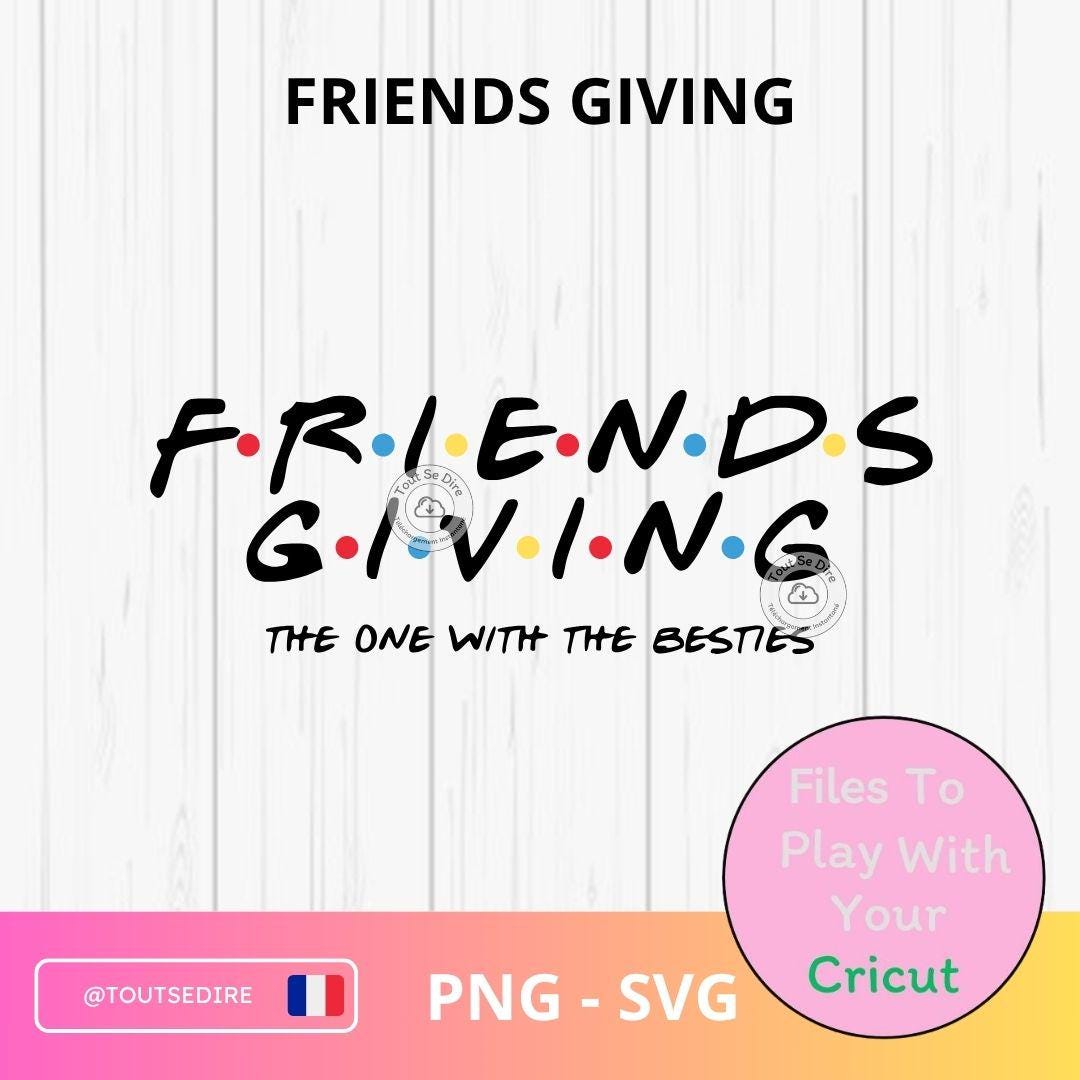 Download Friends Giving SVG PNG Christmas Svg Quote Funny Logo Svg PNG ...