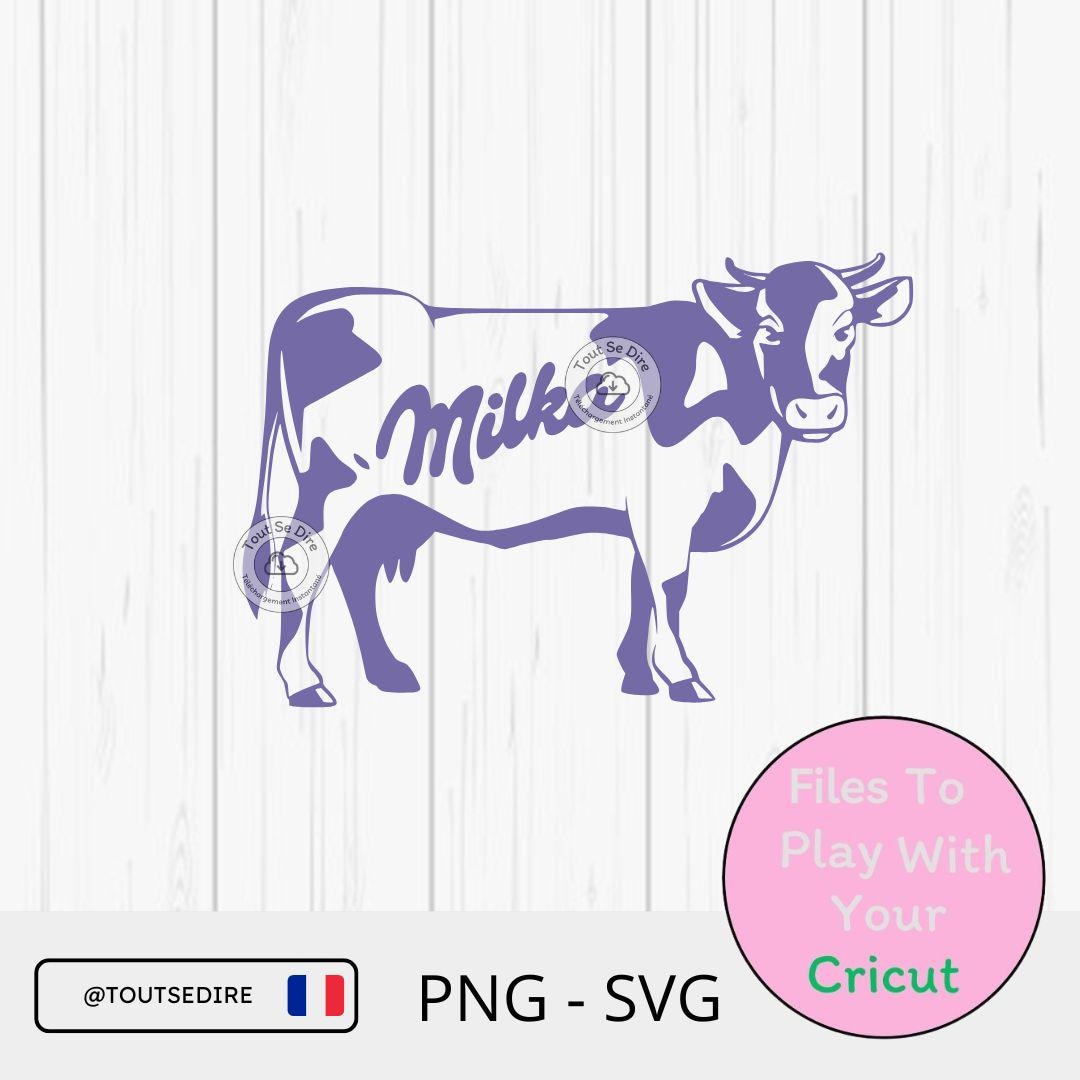 Download Logo Cow Milka PNG SVG File Cow Svg Cut File Milka Cricut Art ...
