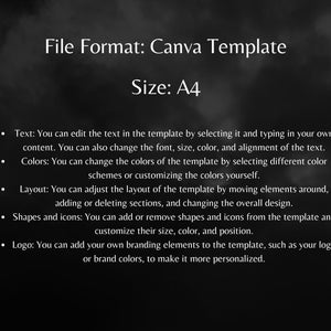 Printable Price Quotation Template, Editable Template, Canva Template ...