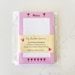 Pink Floral Notepad, Desk Memopad Gift for Mom, Floral Stationery ...