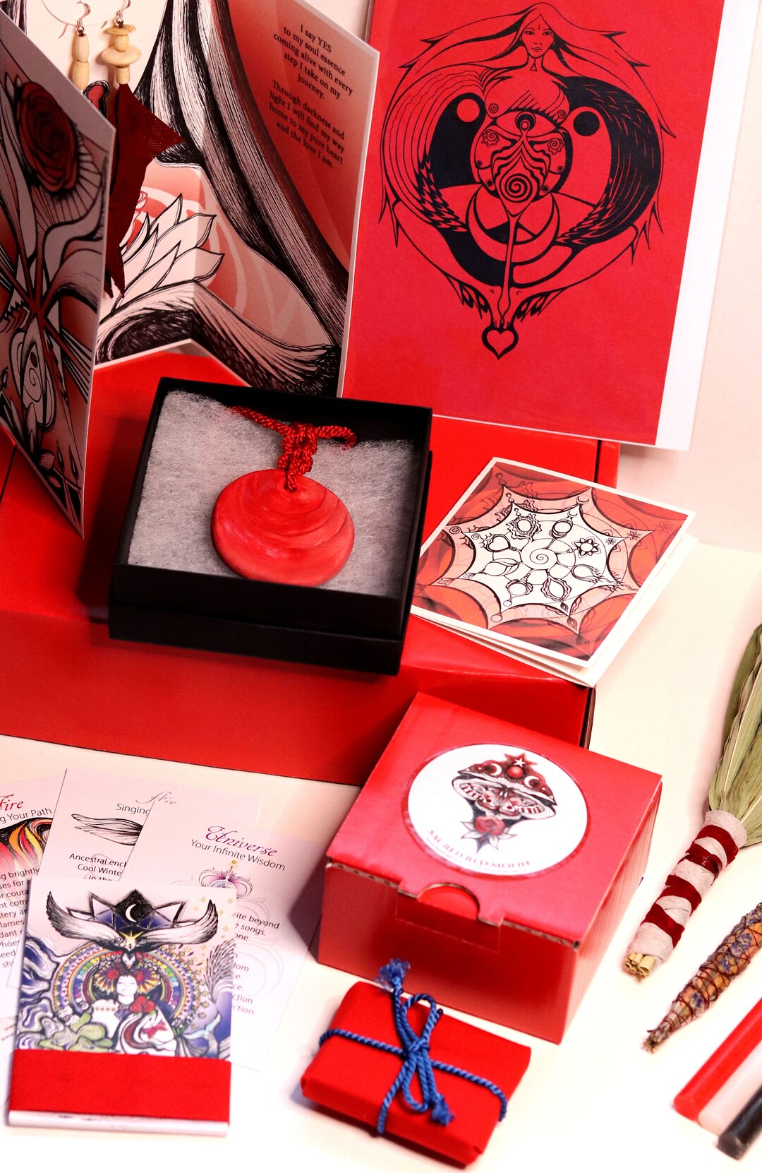 Ceremonial Moon Package 2, Divine Feminine, Sacred Jewellery, Menstrual ...