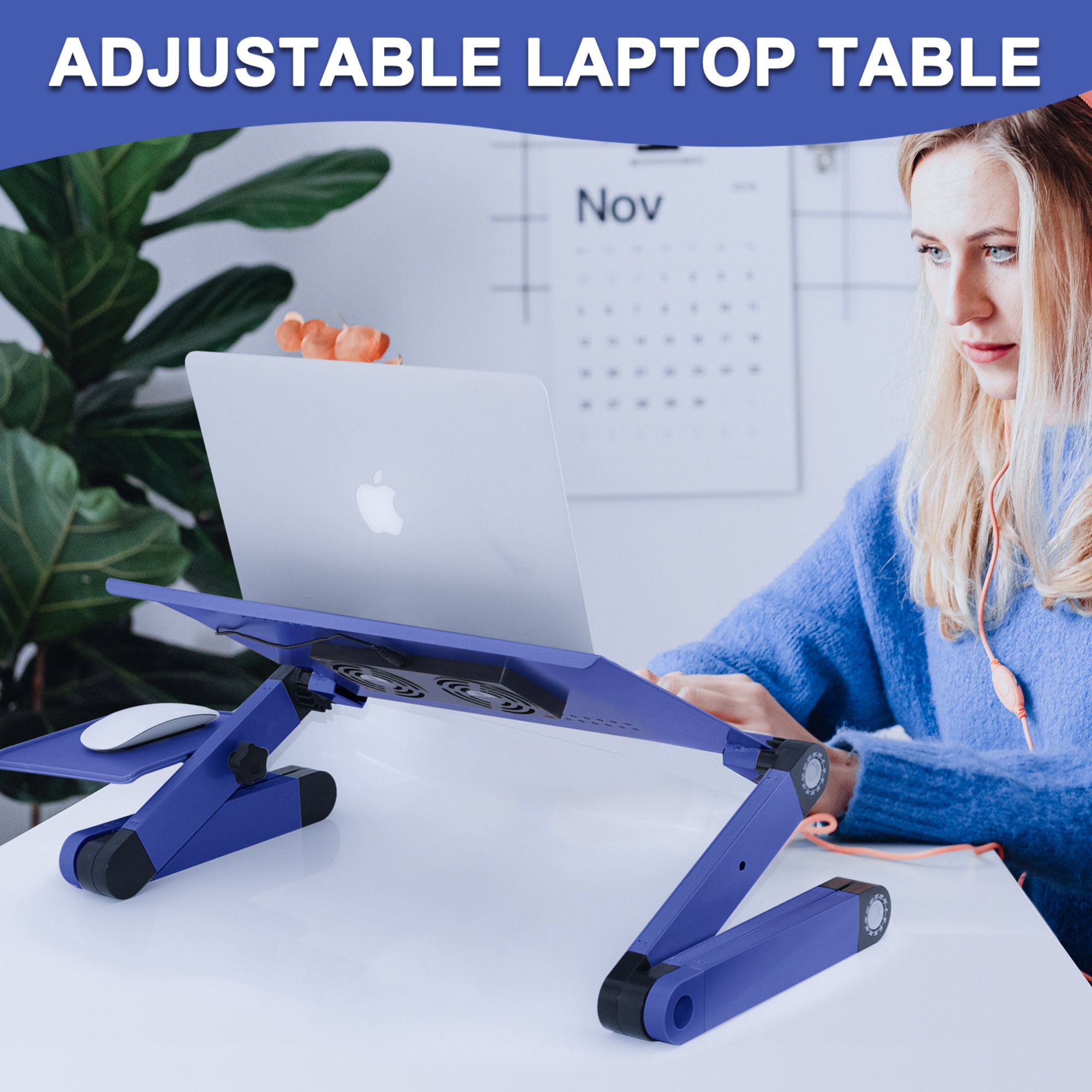 Adjustable Laptop Stand, Desk Laptop Stand, Laptop Holder, Computer ...